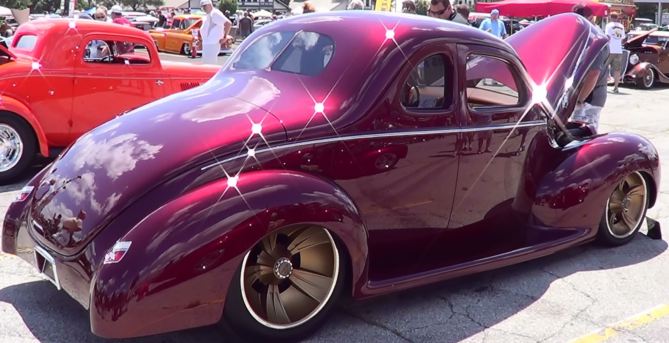ScottieDTV - Coolest Cars On The Web 1940 Ford Street Rod “Checkered Past”