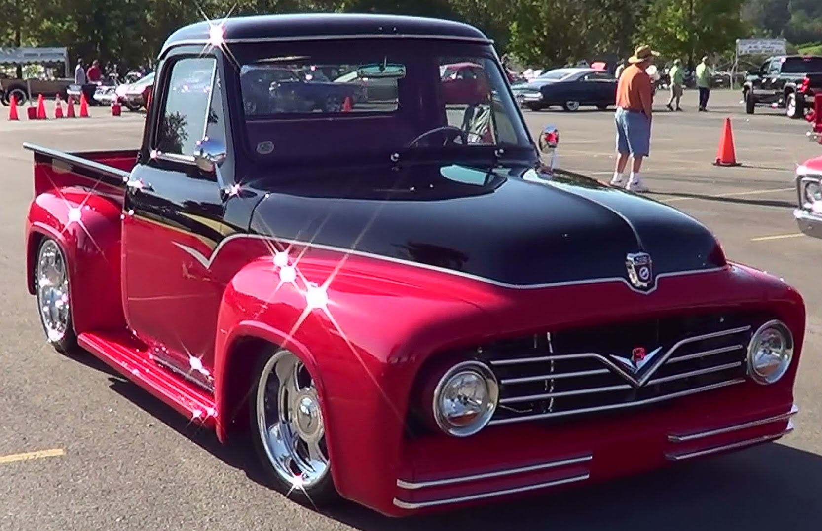 ScottieDTV - Coolest Cars On The Web 1955 Ford Pick Up Street Rod