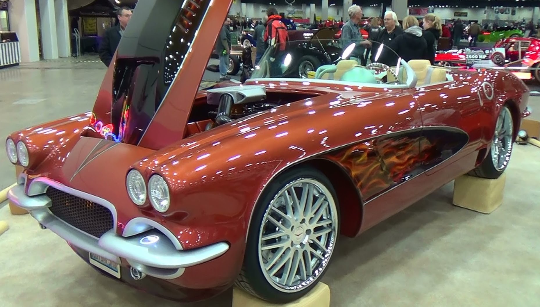ScottieDTV - Coolest Cars On The Web 1962 Corvette Custom Detroit ...