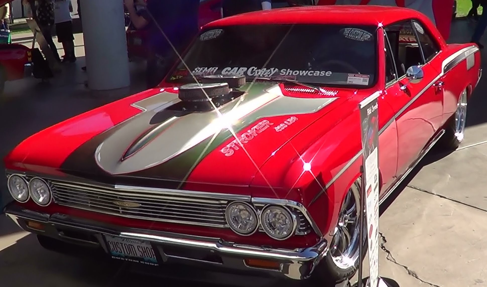 ScottieDTV - Coolest Cars On The Web 1966 Chevelle Street Machine SEMA 2013