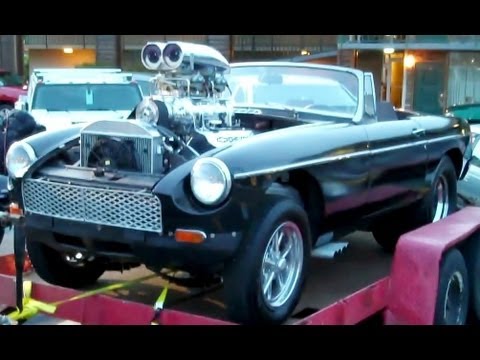 ScottieDTV - Coolest Cars On The Web 1972 MG with a blown Big Block