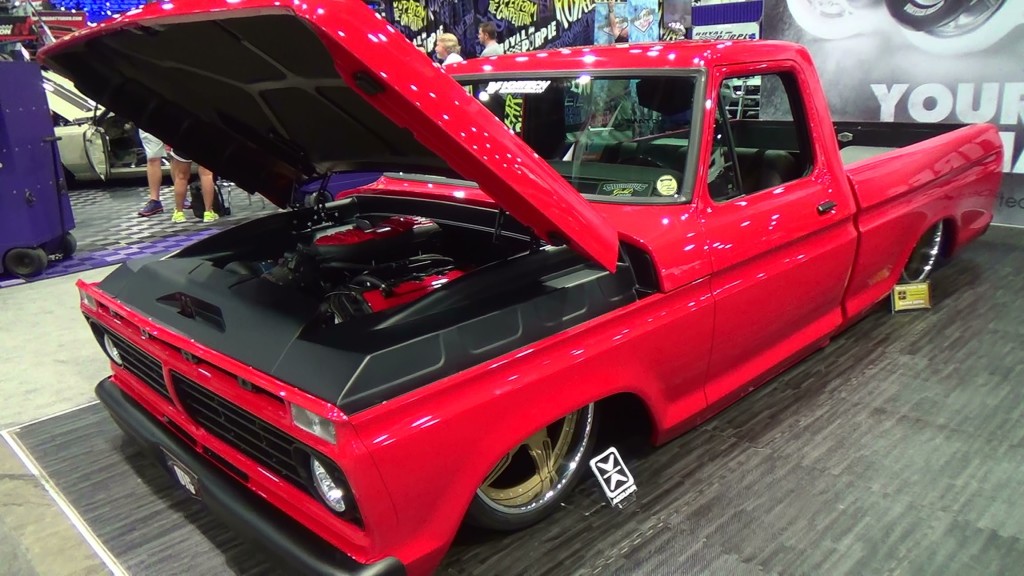 73 Ford F-100 Boss 302 Street Truck SEMA 2014 - ScottieDTV - Coolest ...