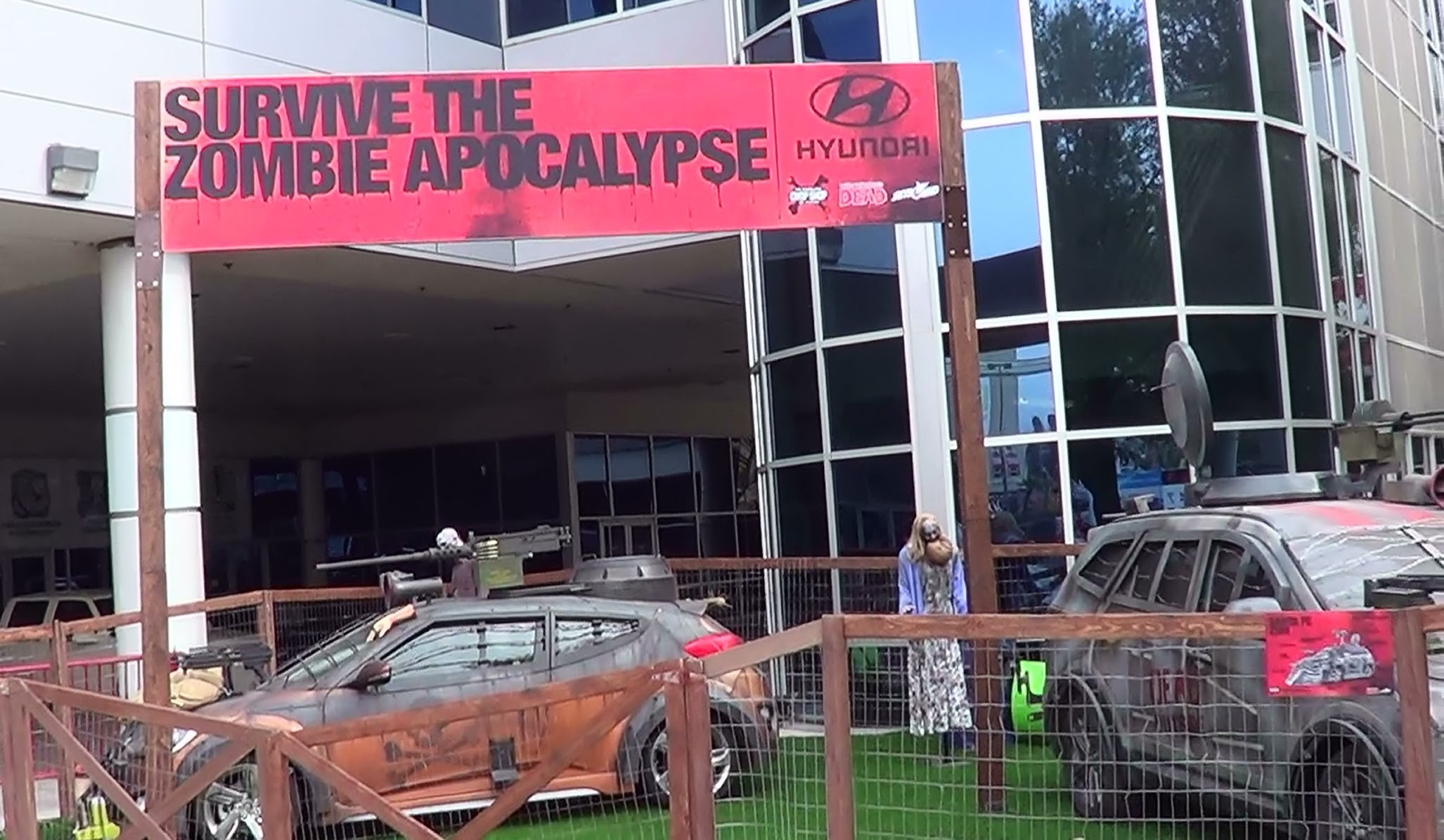 ScottieDTV - Coolest Cars On The Web Hyundai Zombie Display SEMA 2013