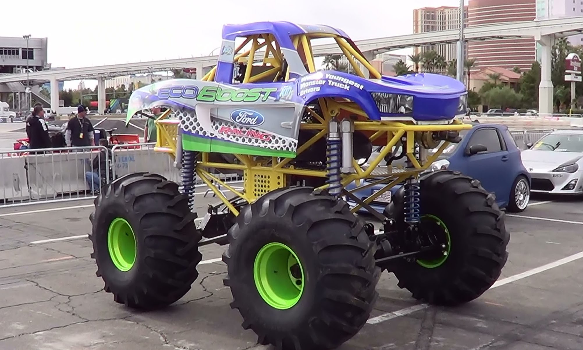Mini Cooper Monster Truck