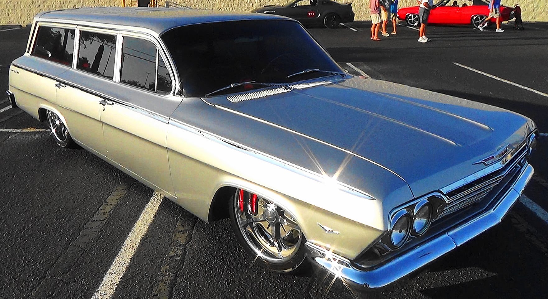 ScottieDTV - Coolest Cars On The Web 62 Chevy Wagon Street Rod Cruisin ...