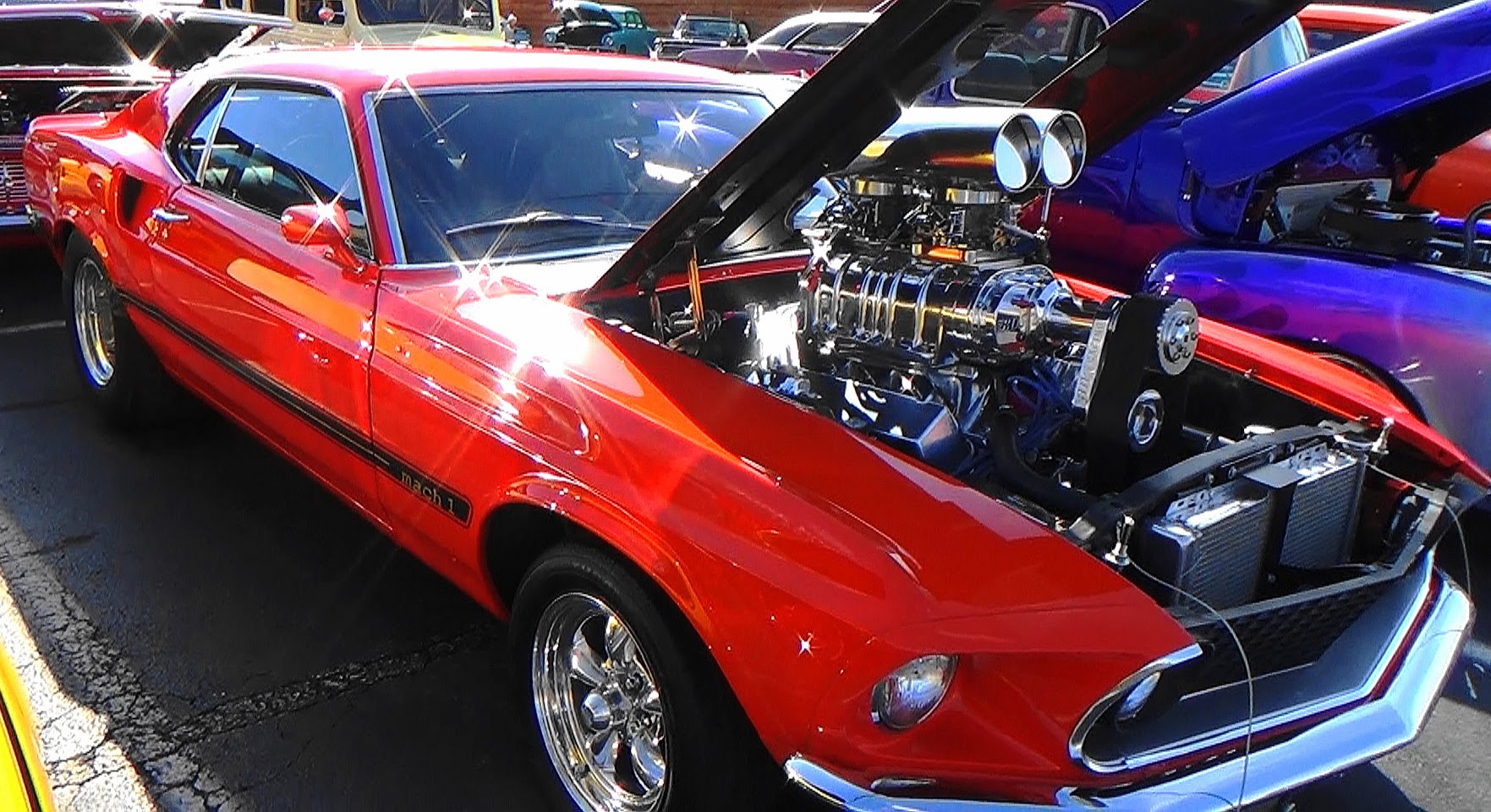 ScottieDTV - Coolest Cars On The Web 1969 Mach 1 Mustang Pro Street