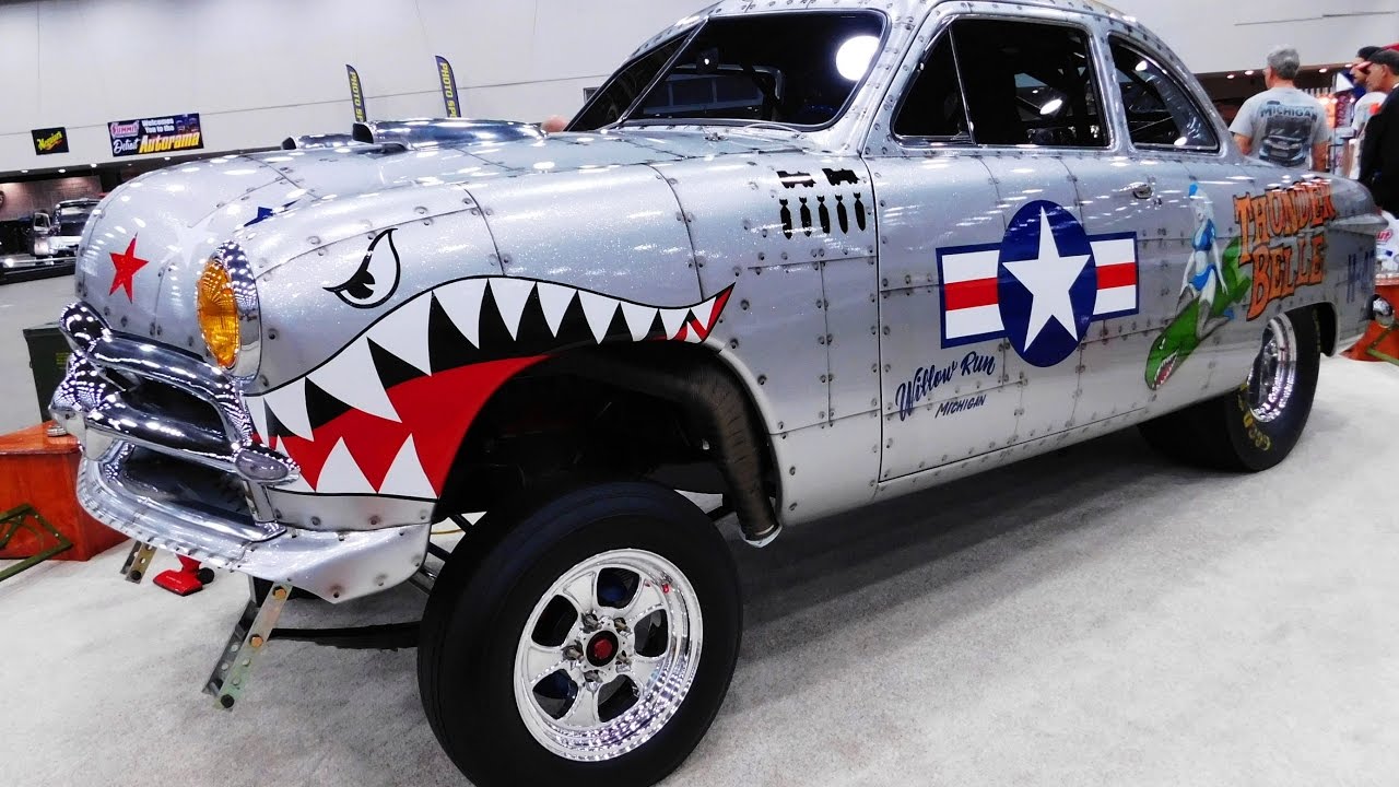 1949 Ford Gasser "Thunder Belle" 2017 Detroit Autorama - ScottieDTV ...