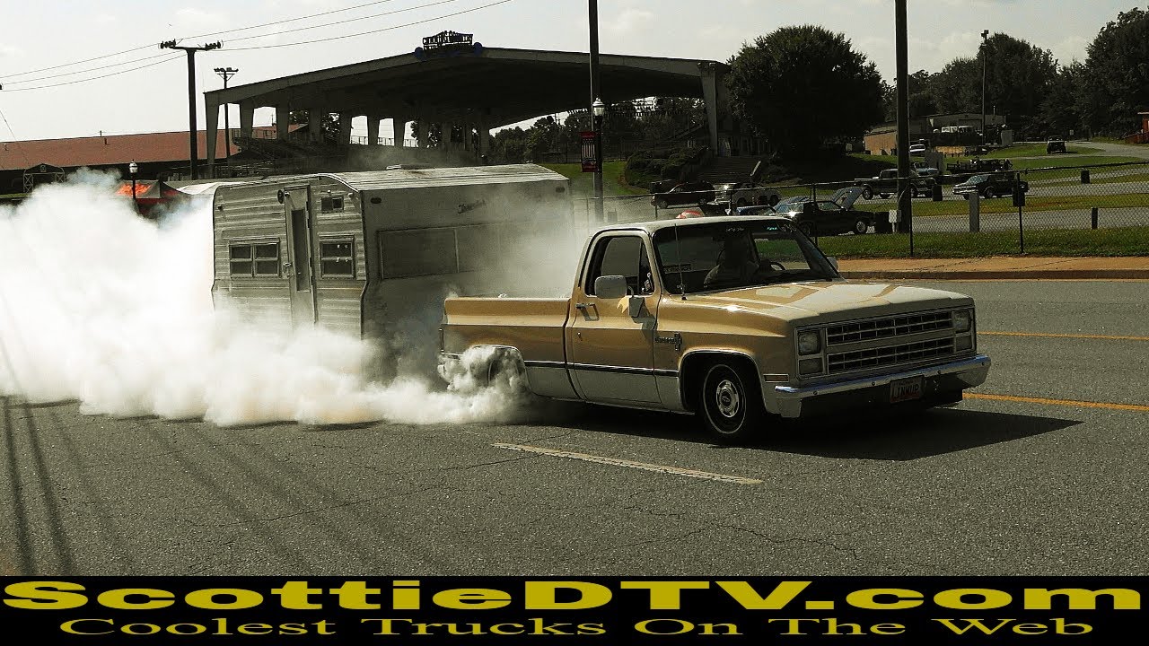 ScottieDTV - Coolest Cars On The Web Chevrolet C/10 Towing a Camper ...