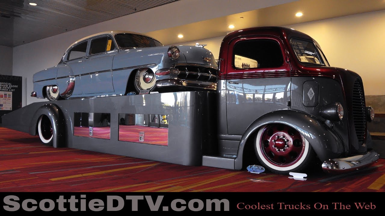 ScottieDTV - Coolest Cars On The Web 1941 COE Car Hauler with a Car in ...