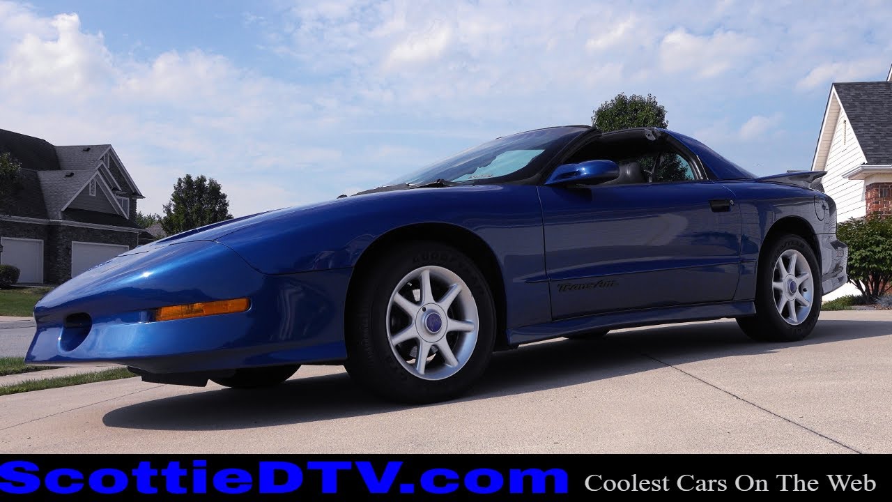 ScottieDTV - Coolest Cars On The Web 1994 Pontiac Trans Am ScottieDTV ...