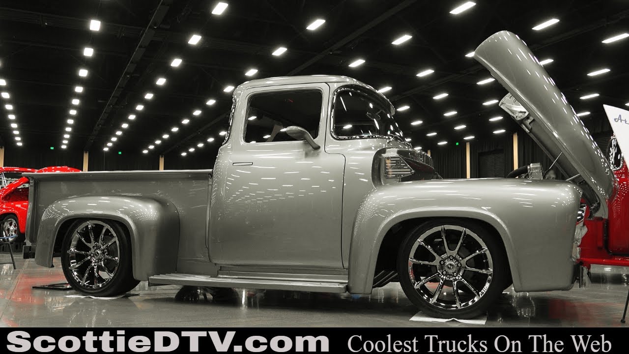 ScottieDTV - Coolest Cars On The Web 1956 Ford F100 “Atomic Sugar” 2021 ...