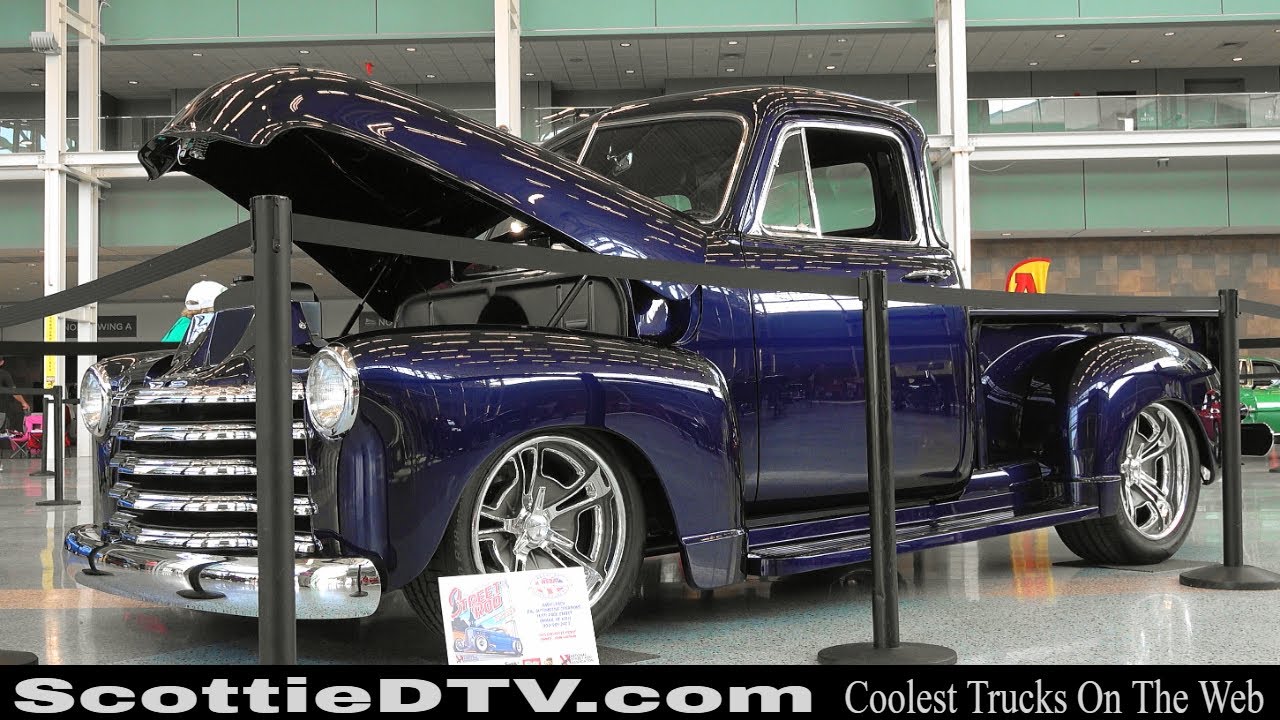 ScottieDTV - Coolest Cars On The Web 1953 Chevrolet 3100 Hot Rod Pickup ...