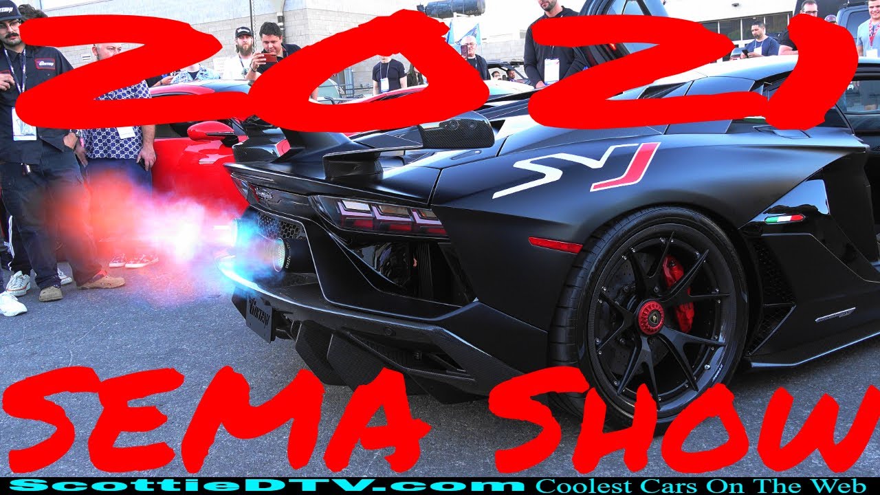 ScottieDTV - Coolest Cars On The Web The SEMA Show 2021Lamborghini ...
