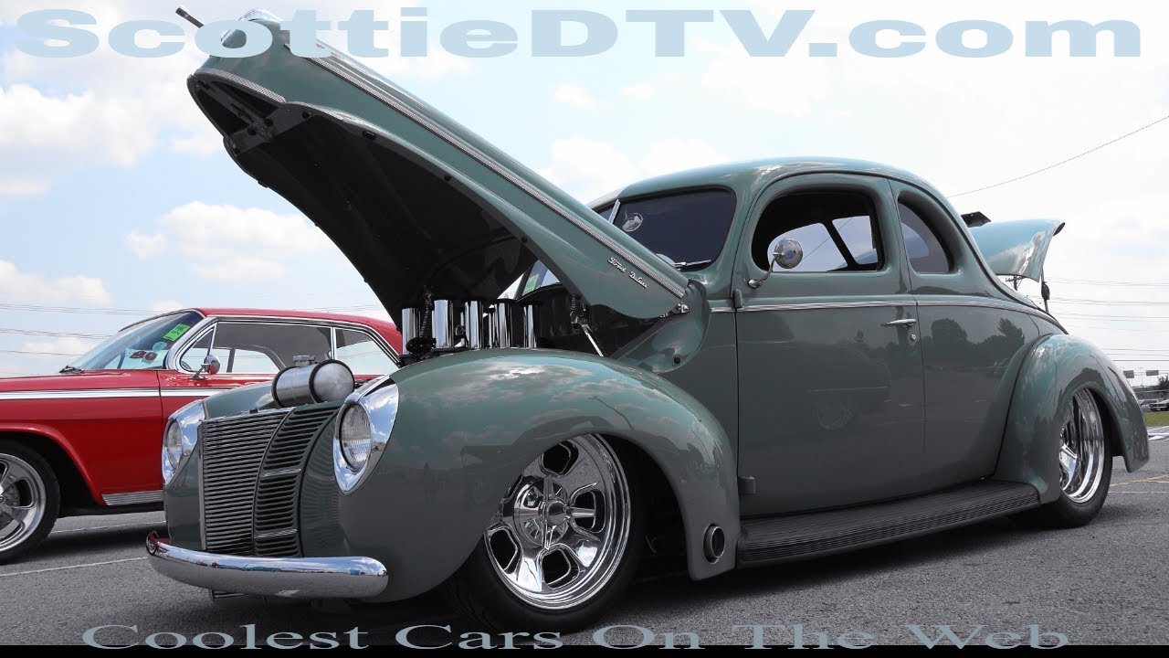 ScottieDTV - Coolest Cars On The Web 1940 Ford Street Rod Stacked HEMI ...