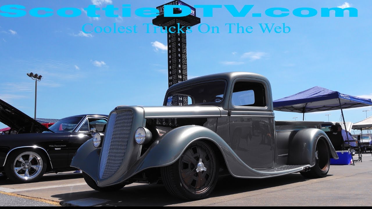 ScottieDTV - Coolest Cars On The Web 1935 Ford Pickup “Deja Vudoo” Hot ...