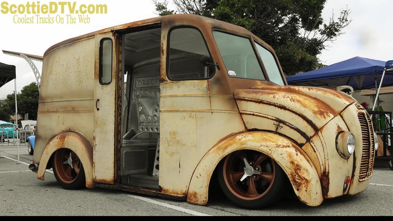 ScottieDTV - Coolest Cars On The Web 1938 Divco Delivery Truck Custom ...