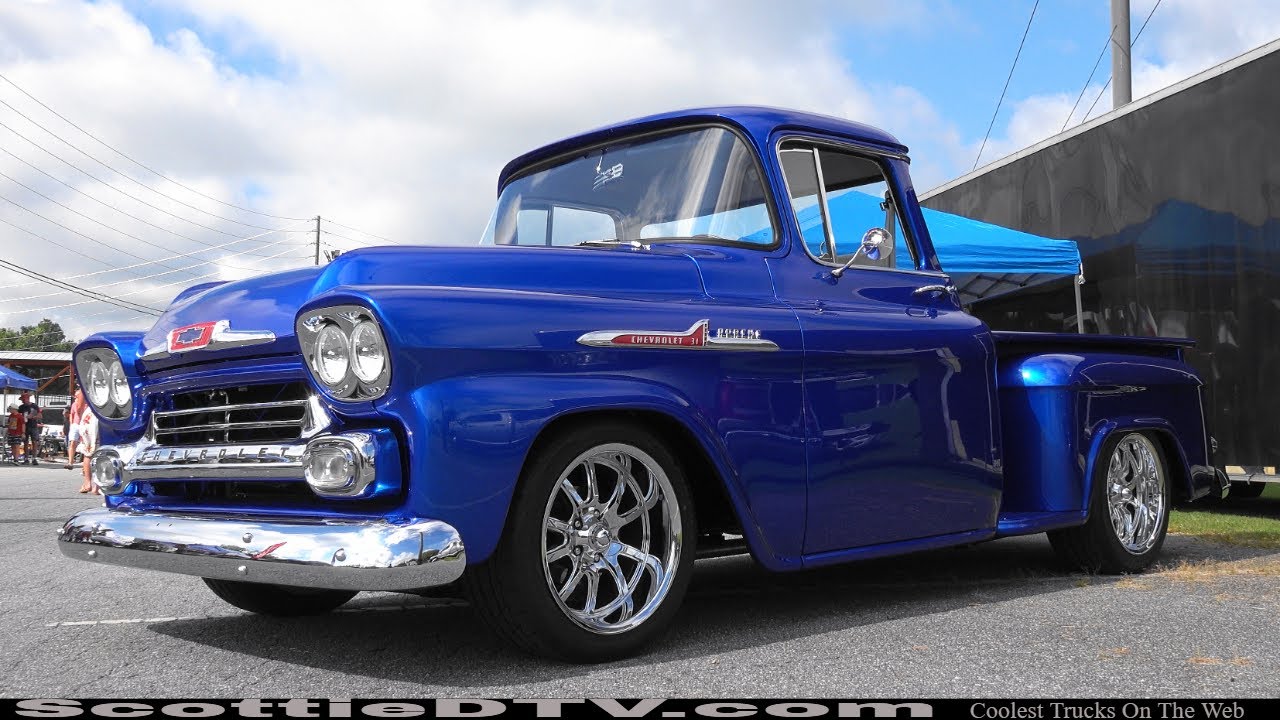 ScottieDTV - Coolest Cars On The Web 1958 Chevrolet Apache Pickup Pro ...