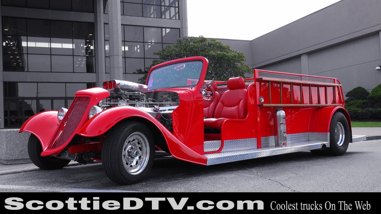 ScottieDTV - Coolest Cars On The Web 1935 Ford Fire Truck Hot Rod ...