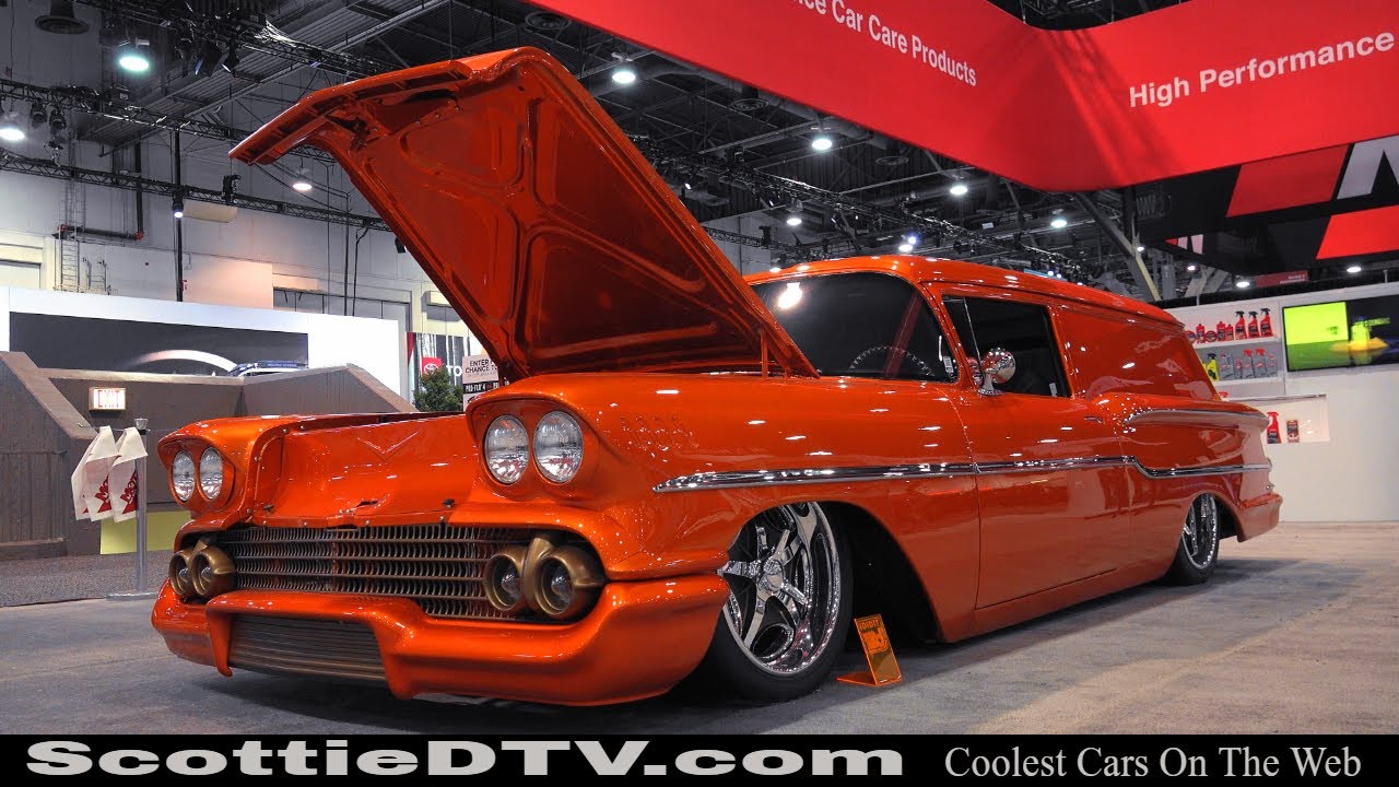 ScottieDTV - Coolest Cars On The Web 1958 Chevrolet Wagon Pro Touring ...