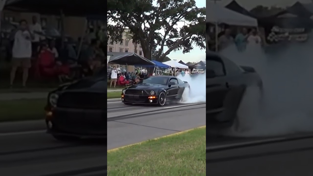 ScottieDTV - Coolest Cars On The Web Best Burnout Ever Shelby Mustang