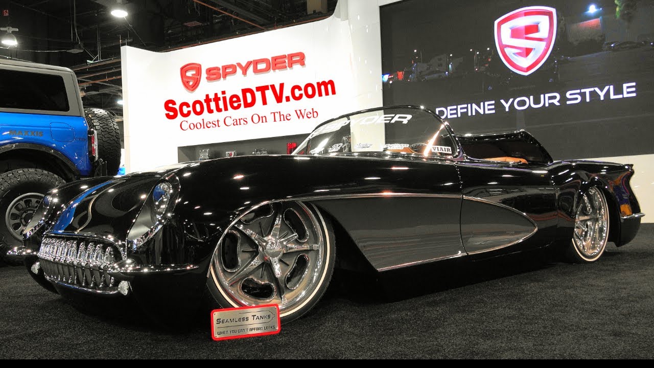 ScottieDTV - Coolest Cars On The Web 1954 Chevrolet Corvette Roadster Restomod Pro Touring Hot ...