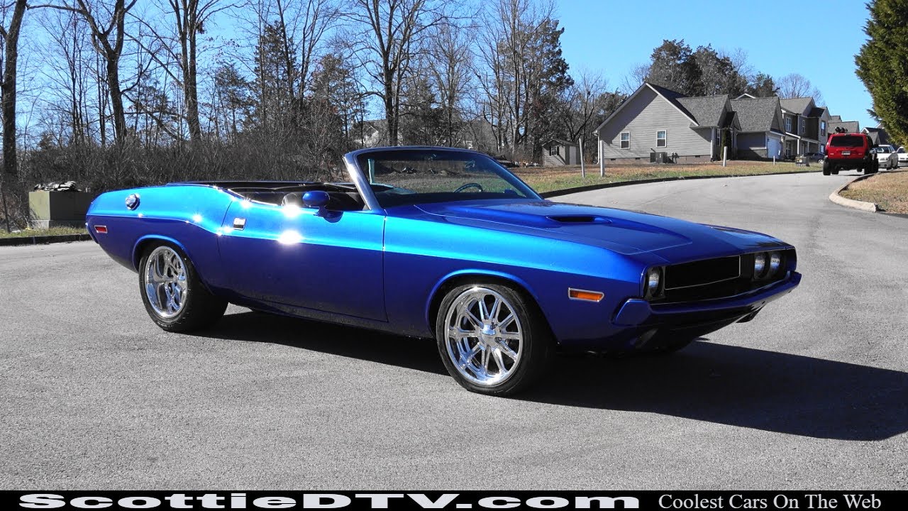ScottieDTV - Coolest Cars On The Web 1970 Dodge Challenger Convertible ...