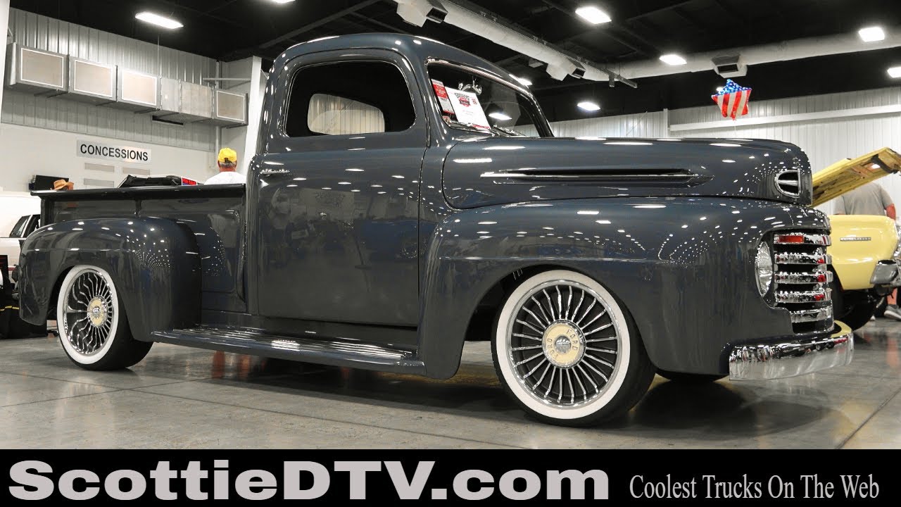 ScottieDTV - Coolest Cars On The Web 1950 Ford F1 Custom Pickup Truck ...