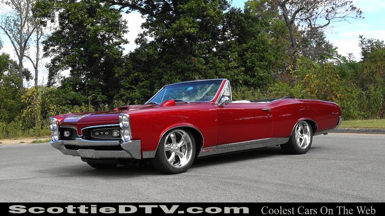 ScottieDTV - Coolest Cars On The Web 1967 Pontiac GTO Convertible Pro ...