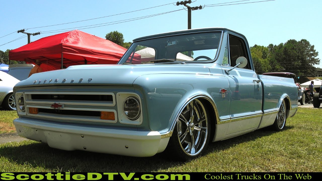 ScottieDTV - Coolest Cars On The Web 1967 Chevrolet C10 Slammed Hot Rod ...