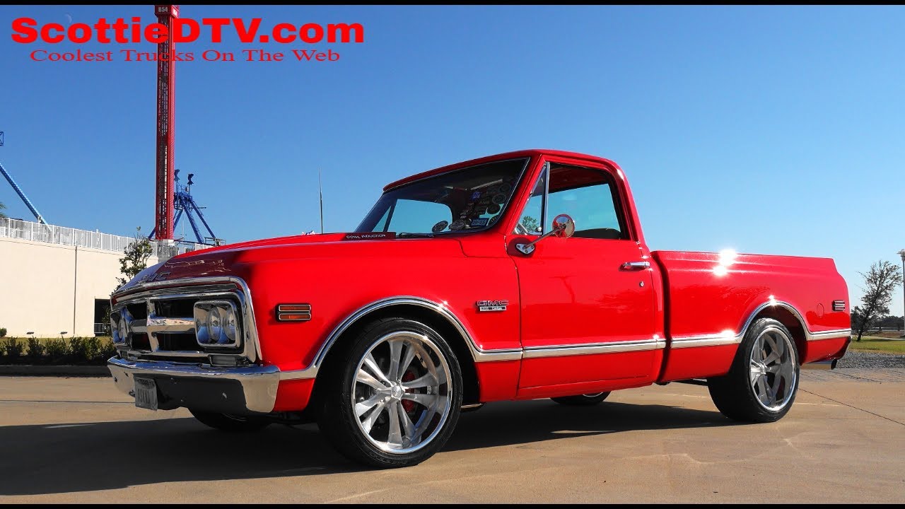 ScottieDTV - Coolest Cars On The Web 1968 GMC C1500 Pickup Truck 400 V8, Better Than Showroom ...
