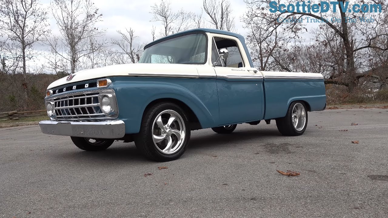 ScottieDTV - Coolest Cars On The Web 1965 Ford F-100 Pickup Gets A ...