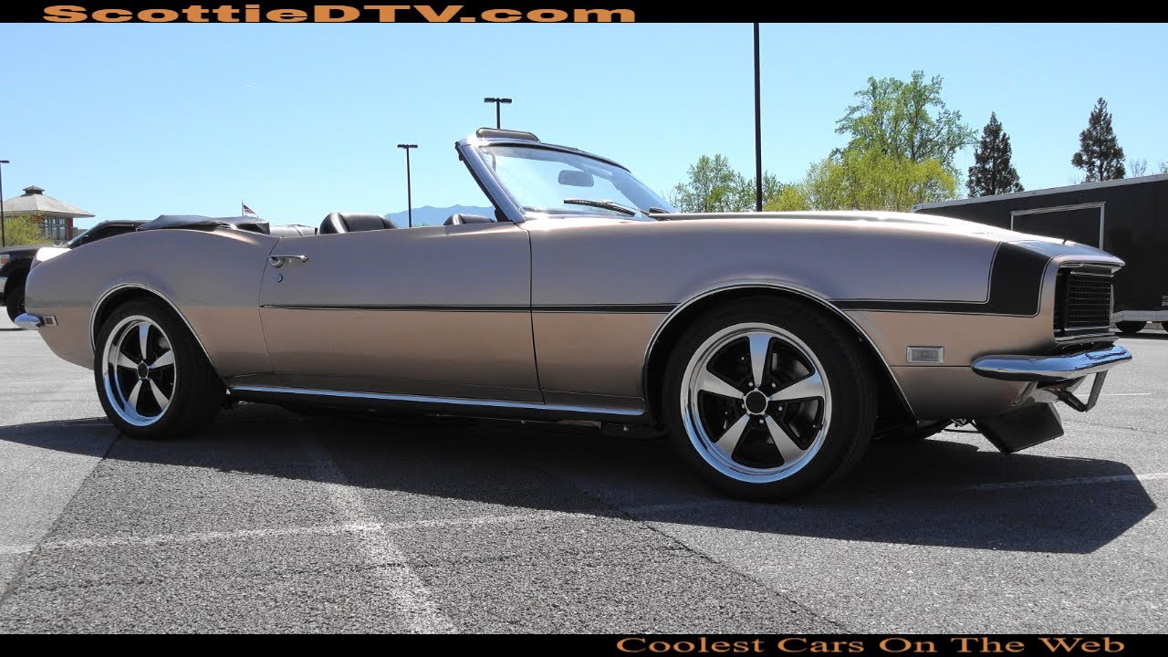 ScottieDTV - Coolest Cars On The Web Unveiling Sherri’s Golden LS3 ’68 ...