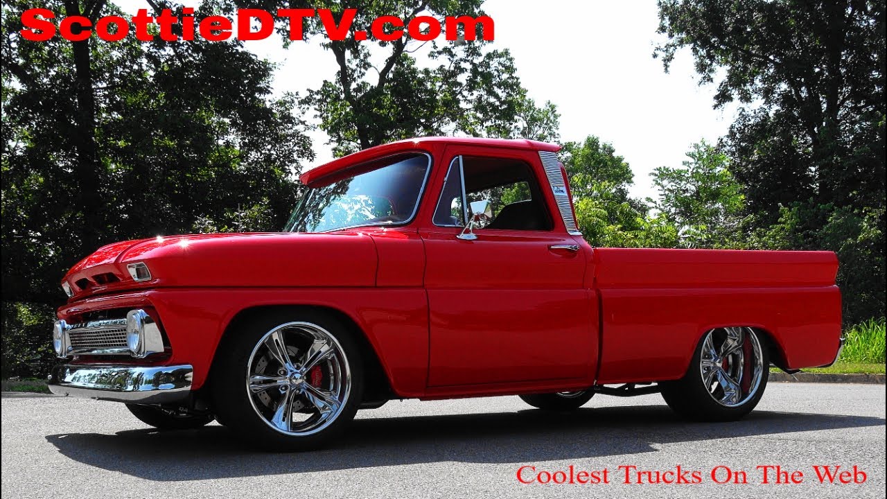 ScottieDTV - Coolest Cars On The Web 1966 Chevy C10 Gets The Ultimate ...